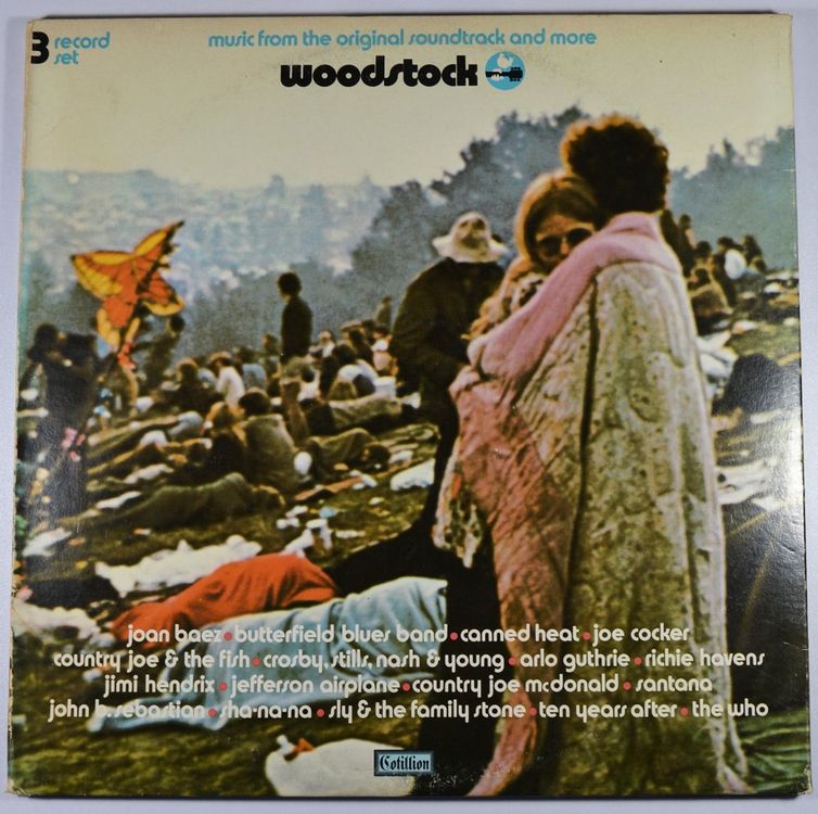 LP: WOODSTOCK - Soundtrack - Das Original 3er Album (Gebraucht) in ...