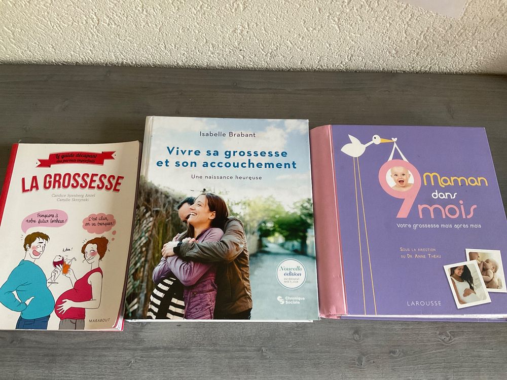 3 livres sur la grossesse (Gebraucht) in Avenches für CHF 9.9 – mit Lieferung auf Ricardo kaufen