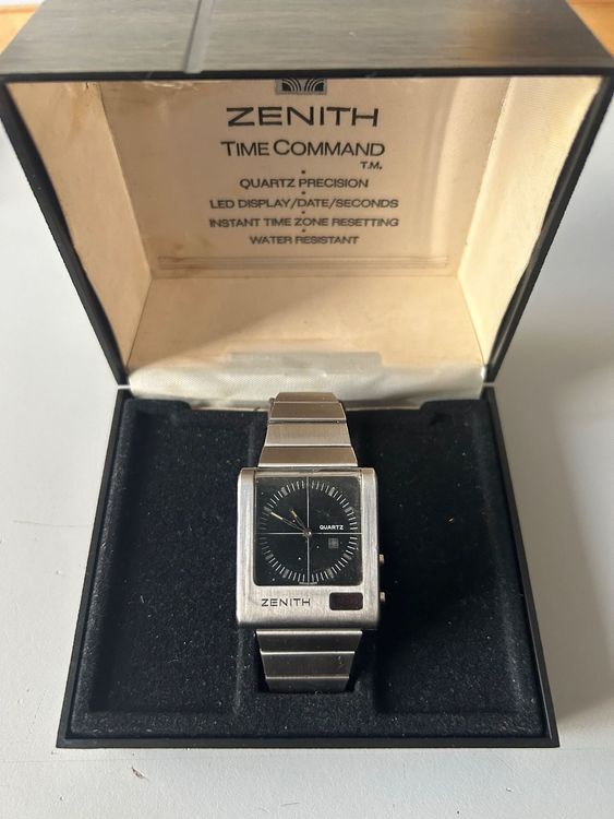 Zenith Futur Time Command Quartz mit Box und Anleitung (Gebraucht) in St. Gallen für CHF 510 ...