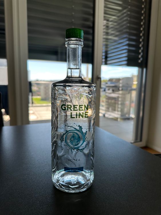 Vodka Green Line (Bulbash) , ungeöffnet, 0.7l (Neu und originalverpackt ...