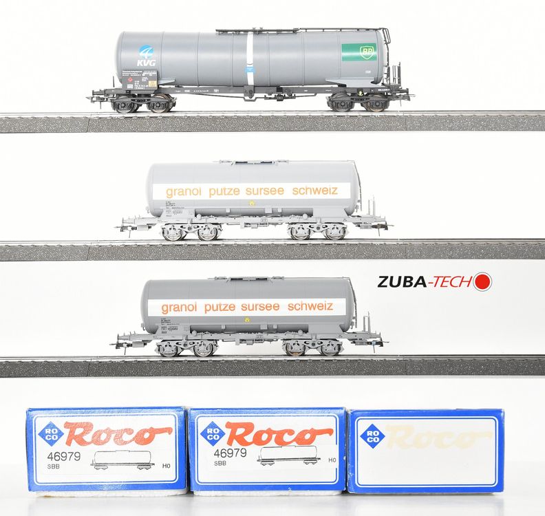 Roco 3x Kesselwagen der SBB H0 GS mit OVP | Kaufen auf Ricardo