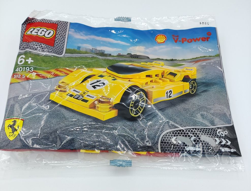 LEGO SHELL V POWER COLLECTION 40193 FERRARI 512 S Polybag | Kaufen auf ...
