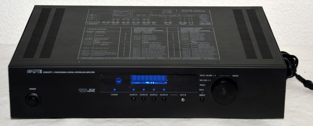 BIAMP – CONCEPT 1 Verstärker / amplificateur (Gebraucht) in Collonges ...