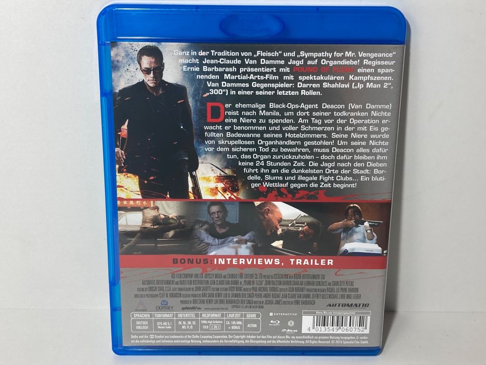 Pound of Flesh Blu Ray (Gebraucht) in Wilderswil für CHF 3.9 – mit Lieferung auf Ricardo kaufen