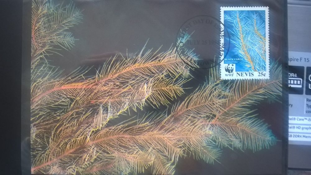 WWF Nevis 1994 Schwarze Korallen Satz Maximumkarten (Neu (gemäss Beschreibung)) in Liestal für ...