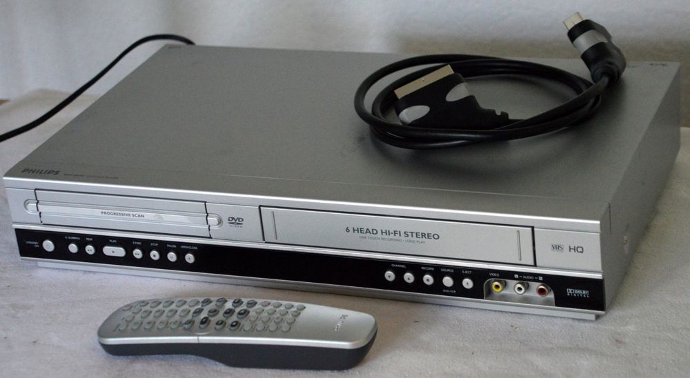 Combo DVD VHS Philips DVP3055V (Gebraucht) in Collonges für CHF 100 – mit Lieferung auf Ricardo ...