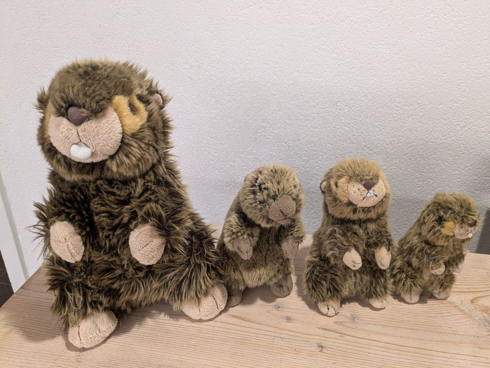 4 Stoff Murmeltiere | Kaufen auf Ricardo
