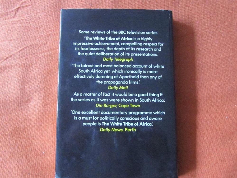 The White Tribe of Africa. South Africa in perspective (Gebraucht) in ...