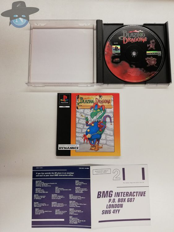 Blazing Dragons - Terry Jones / Sony Playstation 1 PS1 (Gebraucht) in ...