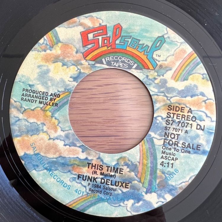Funk Deluxe - This Time / US Promo 1984 - TOP (Gebraucht) in Gais für ...