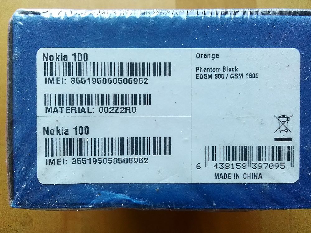 NOKIA 100 RETRO Old-School Handy FABRIKNEU & OVP (Neu und ...