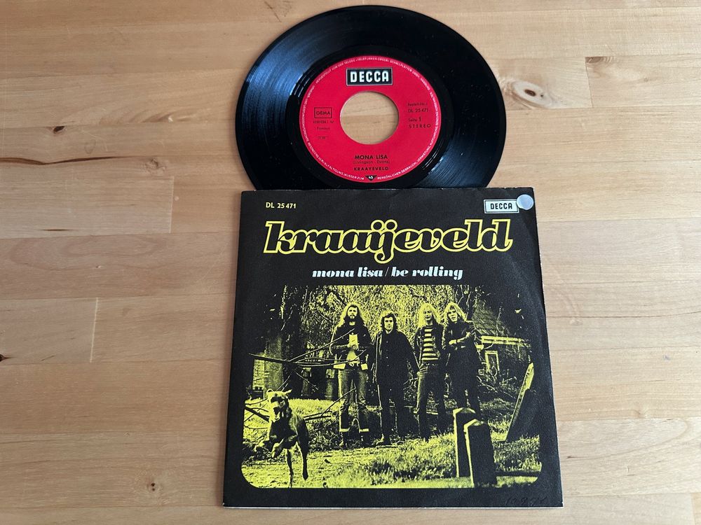 KRAAIJEVELD rare Mona Lisa Single Blues Rock 70's Kult Top (Gebraucht ...