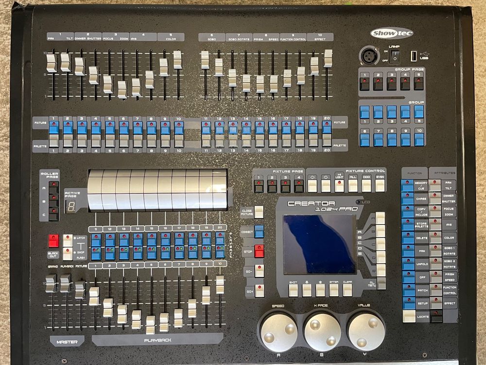 DMX Lichtpult Showtec Creator 1024 PRO (Gebraucht) in Weesen für CHF ...