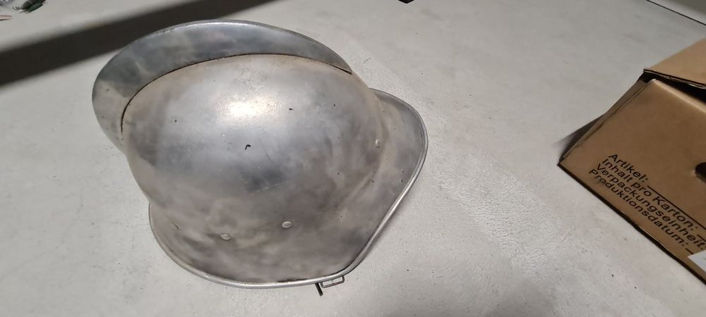 Mofa/Töffli/Helm/Armee/Feuerwehr/Kopfschutz/Militär/Antik | Acheter sur ...