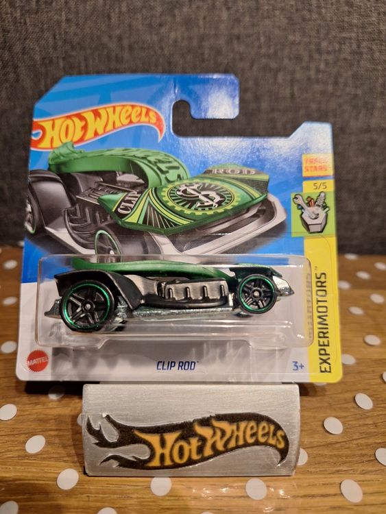 *SALE* Hot Wheels Experimotors 2023 Clip Rod 5/5 S (Neu und ...