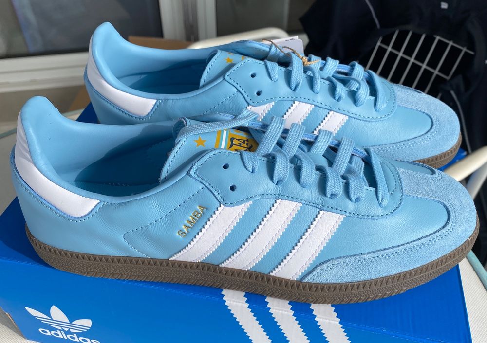 Adidas Samba Team "Argentina" US 10 / EU 44 NEU OVP (Neu und ...
