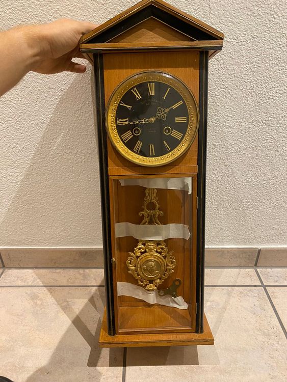 Wanduhr von Josef Hartmann (ca. 1900) (Hofuhrmacher Berlin) | Kaufen ...