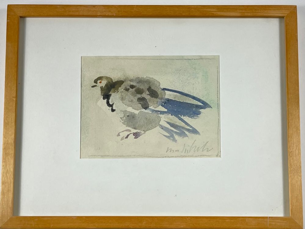 Karl Madritsch (1908-1986) Aquarell (Gebraucht) in Root für CHF 100 – mit Lieferung auf Ricardo ...