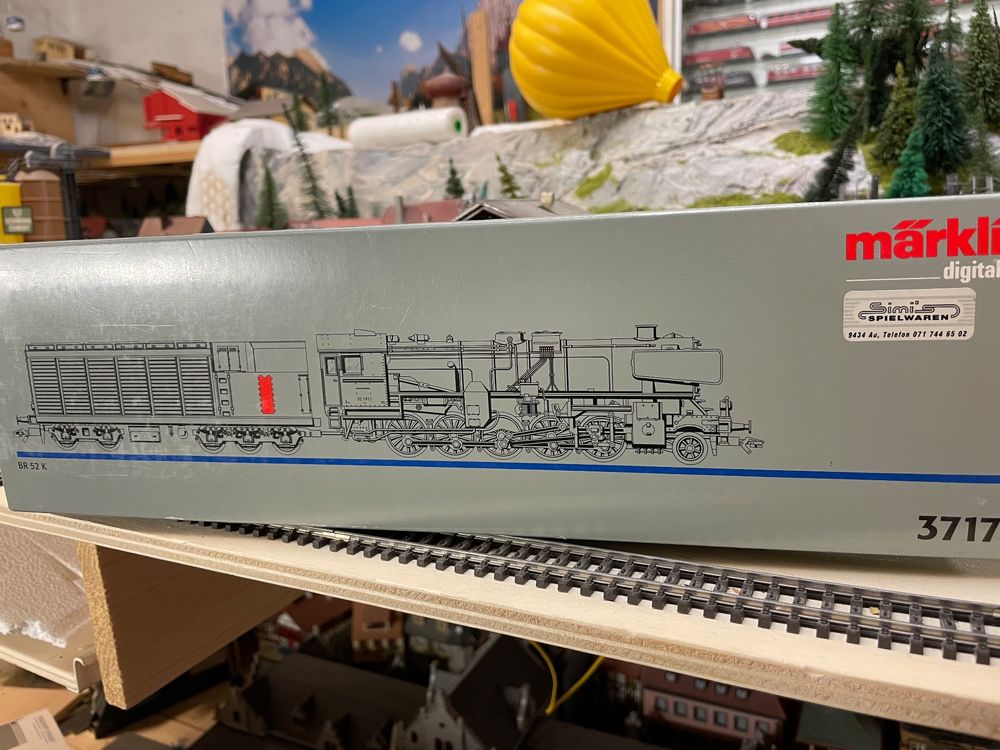 Märklin H0 37171 Dampflok Kondenstender digital Neuzustand O (Gebraucht ...