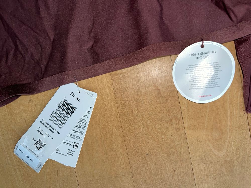 Triumph Shape smart Bra-Shirt 04 mit Highwaist String xl neu (Neu und ...