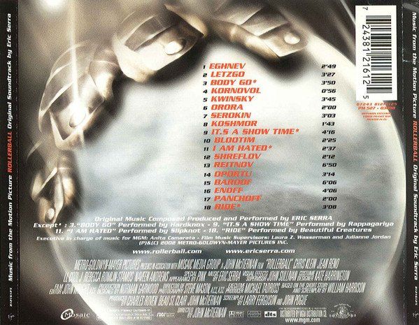 Eric Serra – Rollerball (CD, Soundtrack) (D'occasion) à Vevey pour CHF ...