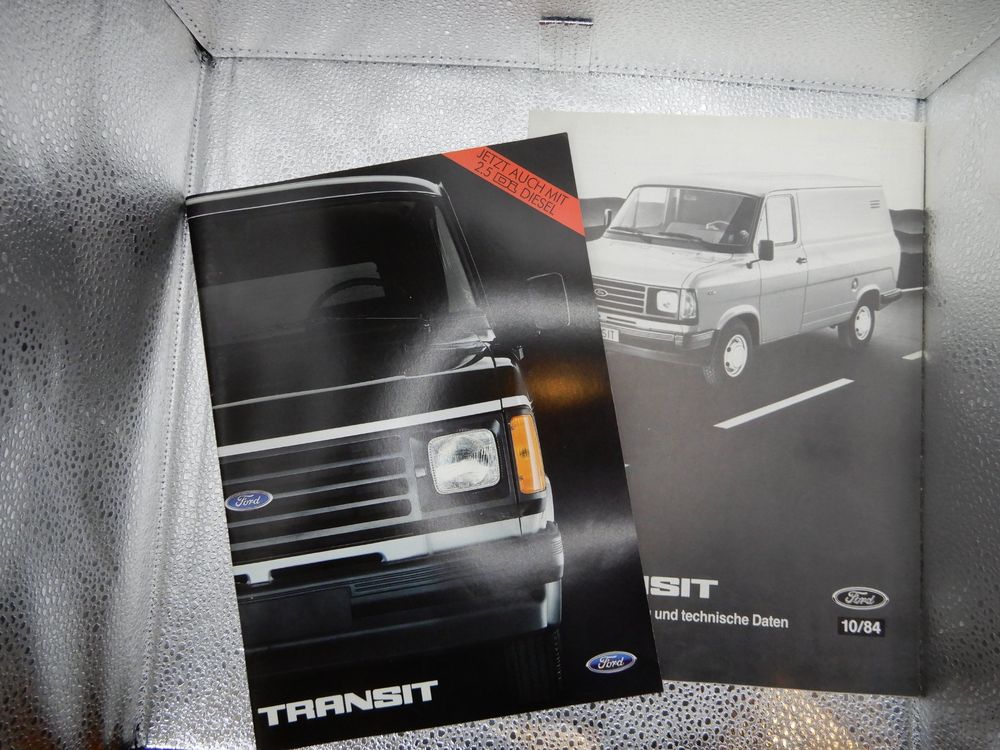 Ford Transit 1984, sehr rarer Prospekt mit sep. Preisliste (Gebraucht ...