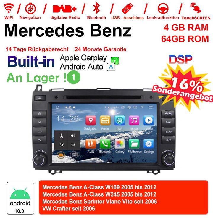 BENZ VITO Android 10 Autoradio NAVI (Neu und originalverpackt) in Chur für CHF 360 – mit ...