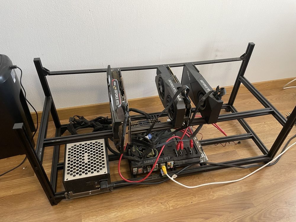 Mining Rig mit Software und Hardware | Kaufen auf Ricardo