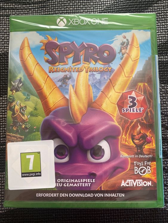 XBOX ONE Spyro Reignited Trilogy NEU OVP (Neu und originalverpackt) in ...
