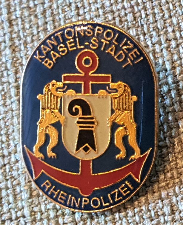 L712 - Pin Kantonspolizei Basel - Stadt Rheinpolizei | Kaufen auf Ricardo