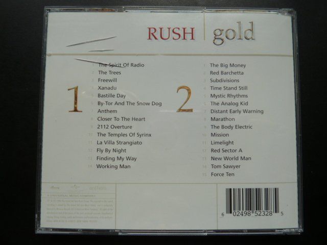 RUSH - Gold (2 CD's) | Kaufen auf Ricardo