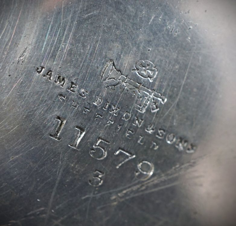 ANTIK JAMES DIXON & SONS KANNE VERSILBERT SHEFFIELD UM 1880 (Gebraucht ...