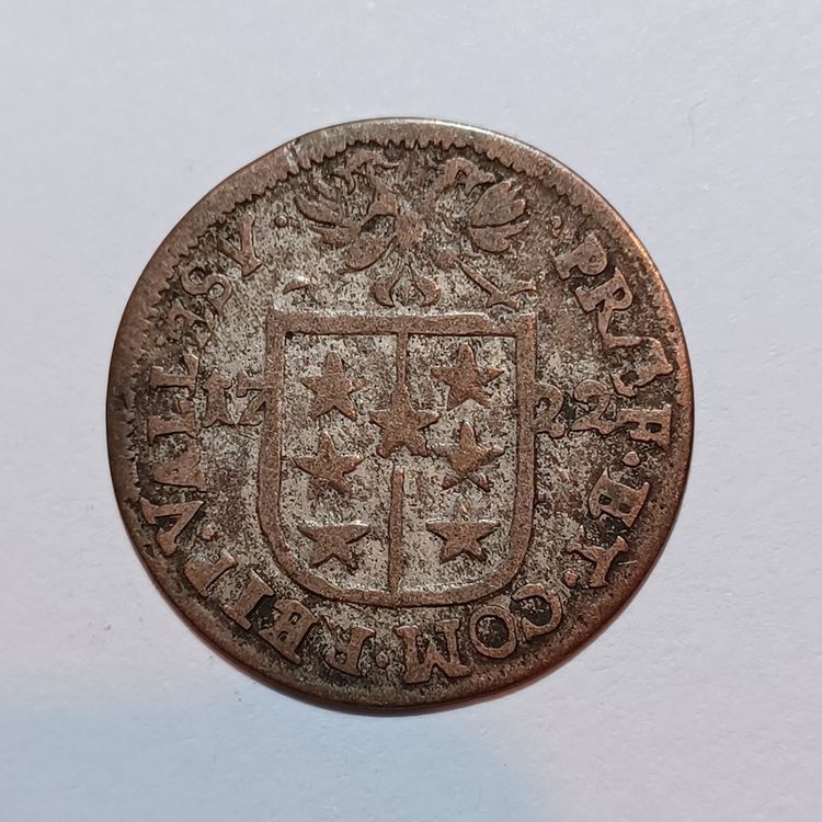 Batzen 1722 Bistum Sitten Wallis | Kaufen auf Ricardo