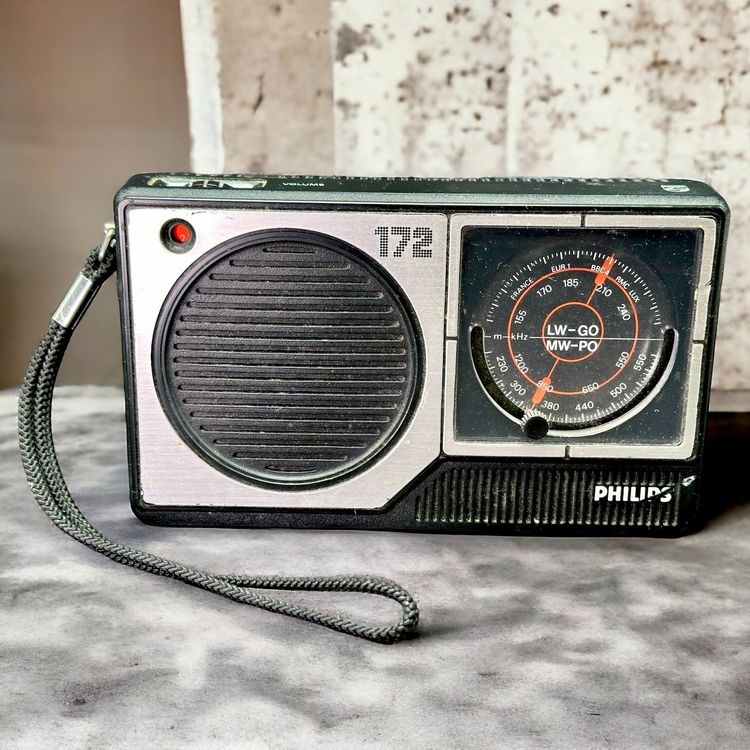PHILIPS 172 Radio ancienne AM(MW)-LW 2-BAND années 1960 (Gebraucht) in Morges für CHF 10 – mit ...