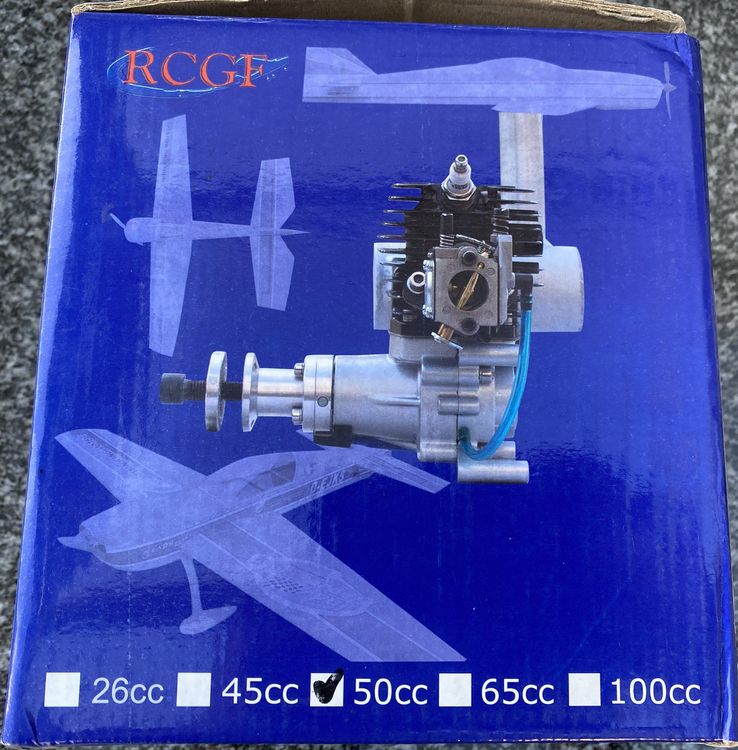 RCGF 50ccm Benzin Motor (neu) | Acheter sur Ricardo