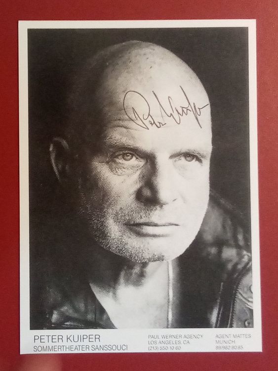Peter Kuiper 1939-2007 Autogramm Fotopostkarte 10x15cm (Gebraucht) in Bischofszell für CHF 5 ...