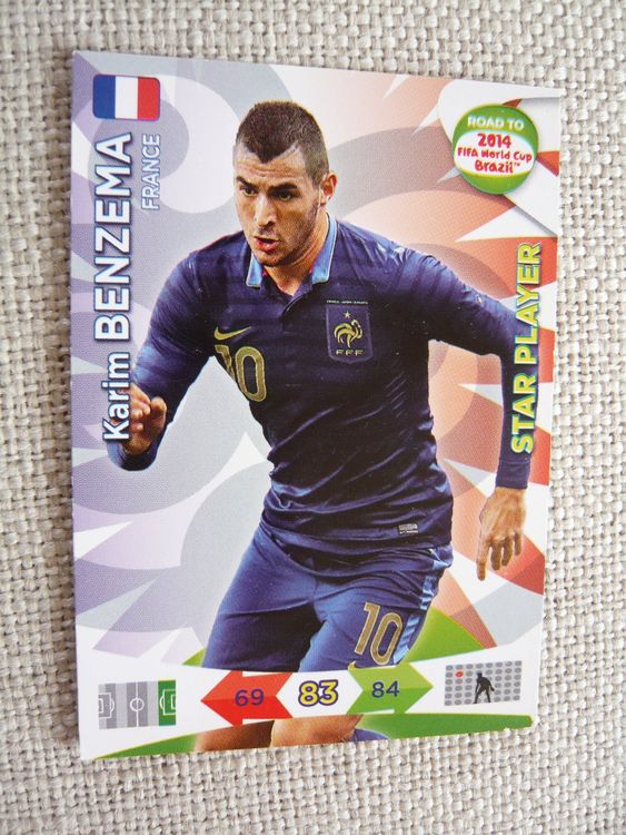 PANINI KARIM BENZEMA 2014 | Kaufen auf Ricardo
