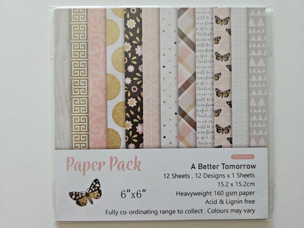 Design-Papier Nr.396, 12 Designs/12 Blätter | Kaufen auf Ricardo