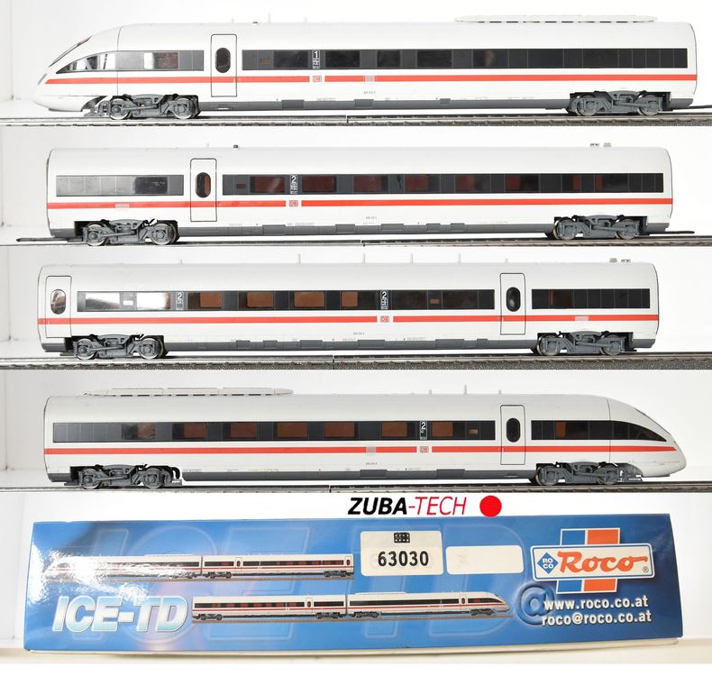 Roco 63030 Neigezug ICE-TD BR 605 DB H0 GS Analog mit OVP (Gebraucht ...