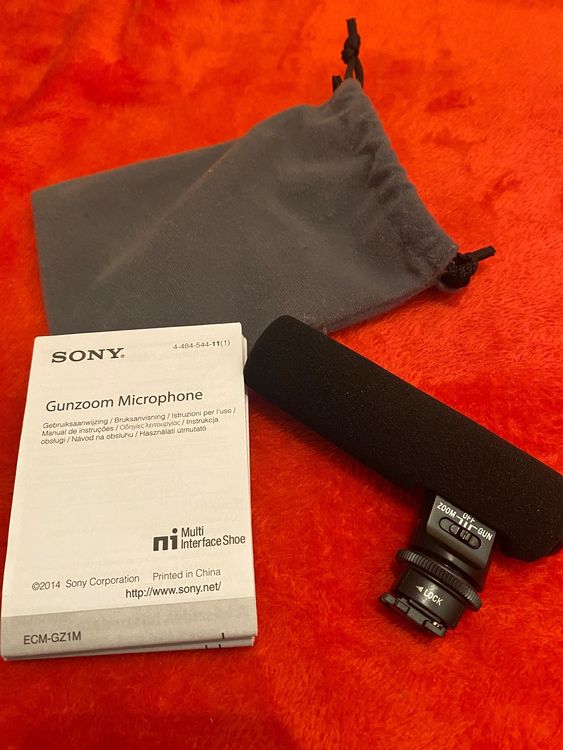 Sony Microphone (Gebraucht) in Gamprin für CHF 10 – mit Lieferung auf ...