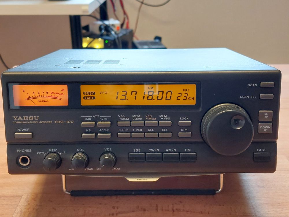 Yaesu FR-100 B mit FM-Unit und 2-kHz-Quarzfilter (Gebraucht) in Uster ...