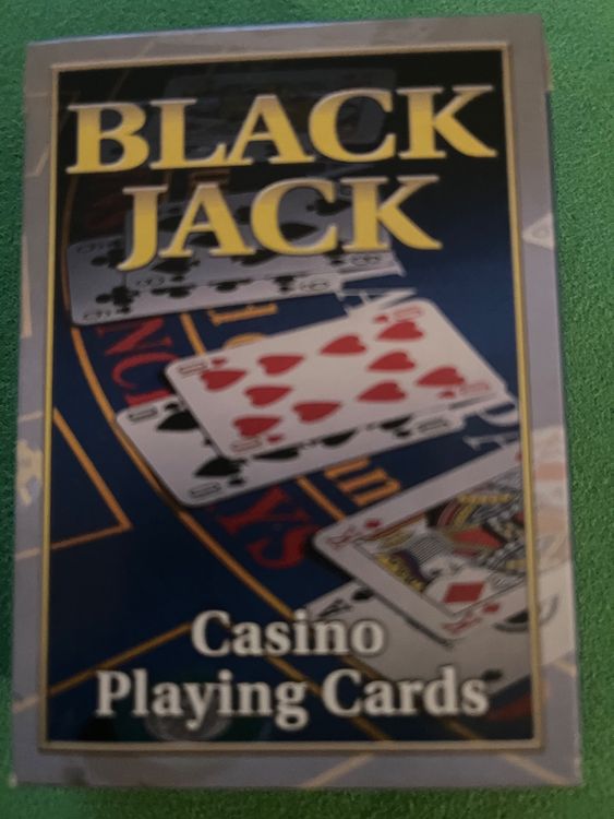 Black-Jack Spielkaten, Carta Mundi, 55 Karten, Set zu 5 Stk. (Neu und originalverpackt) in ...