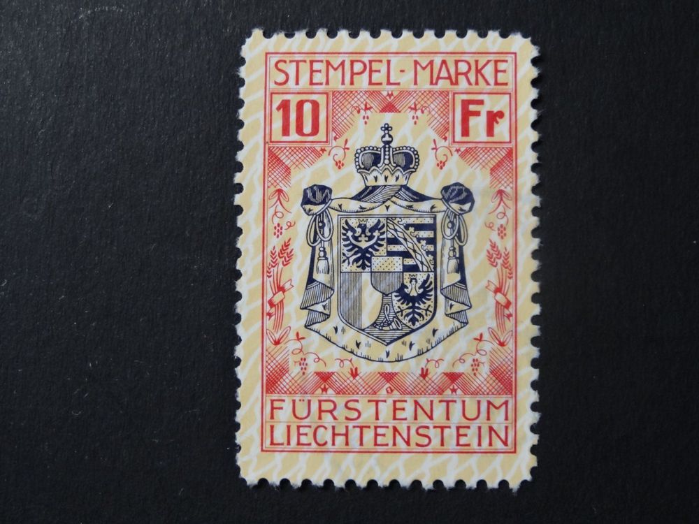 Stempelmarke 10Fr. | Kaufen auf Ricardo