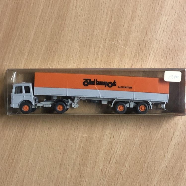 WIKING 517 H0, MAN F80 Sattelzug, "Zünd Transport" | Kaufen auf Ricardo