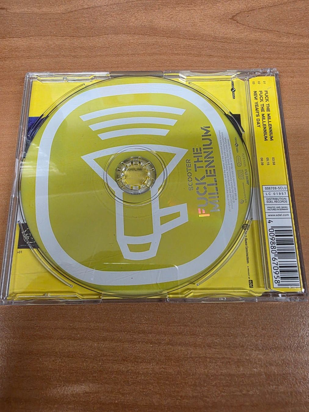 CD Single - Scooter – Fuck The Millennium (Limited Edition) (Gebraucht ...