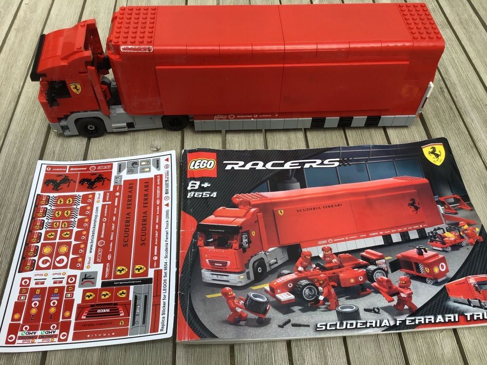 Lego 8654 Racers Scuderia Ferrari | Kaufen auf Ricardo