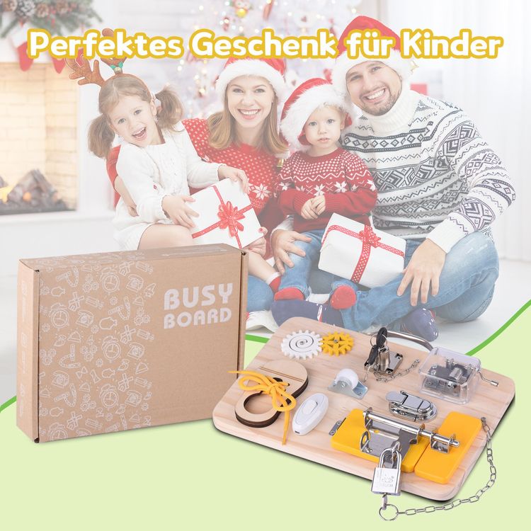 Busy Board Montessori Activity Board Holz ab 1 2 3 Jahr (Neu (gemäss ...