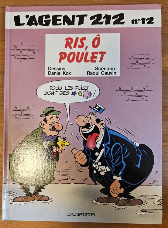L'agent 212 N 12 E.O. (T.B.E.) Ris, Ô Poulet (D'occasion) à Prévonloup ...