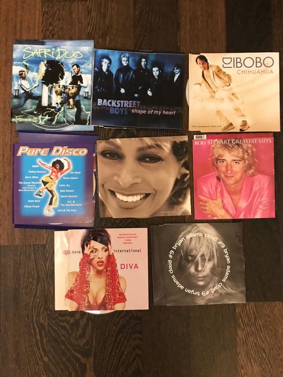 CD-Sammlung (8 CD) Tina Turner, Rod Steward, Bryan Adams... (Gebraucht) in Zürich für CHF 1 ...