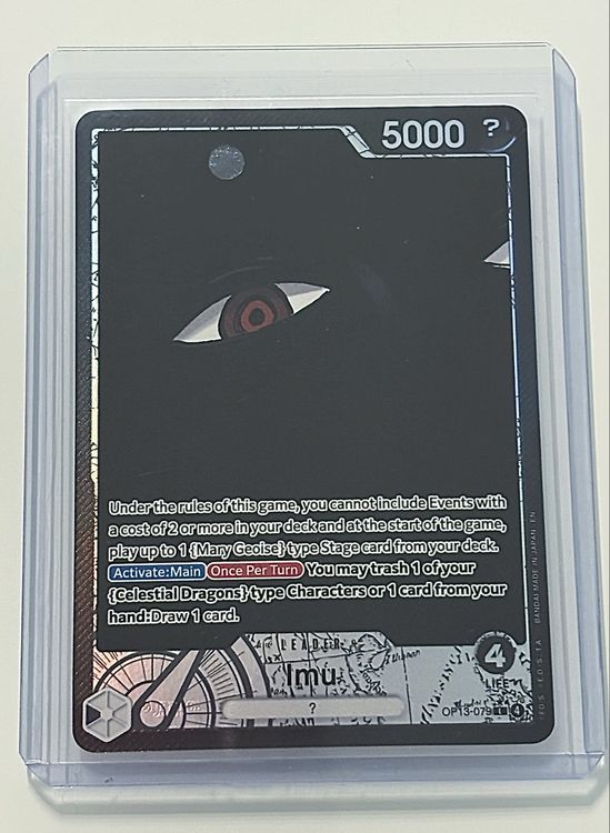 One Piece Card Game: Imu OP03-079 (Leader) (Neu (gemäss Beschreibung ...